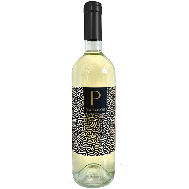 "P" Pinot Grigio ,Cantina Ciabot, Pavia , Piemonte